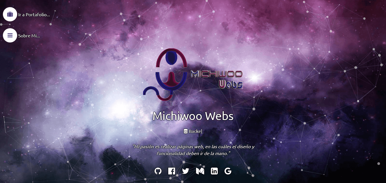 Portafolio - Michiwoo Webs